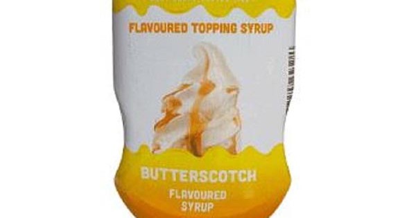 Blizz Butterscotch Topping Syrup 570ml - Baking Supplies - Planet Candy