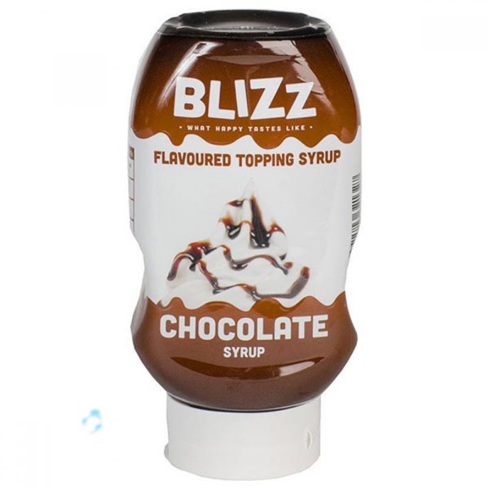 Blizz Chocolate Topping Syrup 570ml - Planet Candy Online Sweet Shop