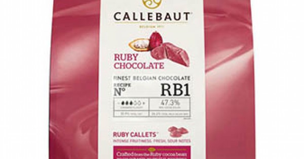 Callebaut 47% Ruby Chocolate Drops 2.5kg - Planet Candy Online Sweet Shop