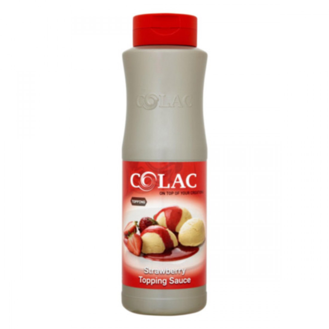 Colac Strawberry Topping Sauce 1kg - Planet Candy Online Sweet Shop