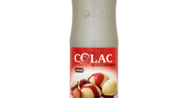 Colac Strawberry Topping Sauce 1kg - Planet Candy Online Sweet Shop