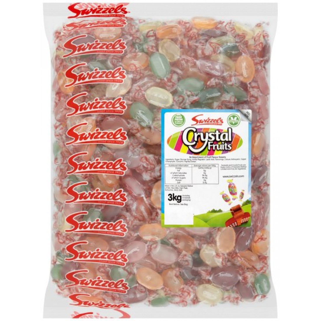 Crystal Fruits 3kg Bag - Planet Candy - Ireland's Leading Online Sweet Shop