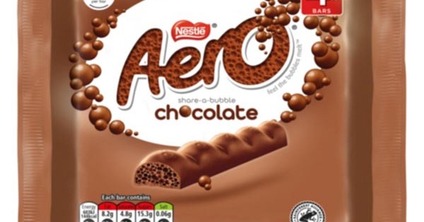 Aero Bubbly 4 Pack: 14-Piece Box - Planet Candy Online Sweet Shop