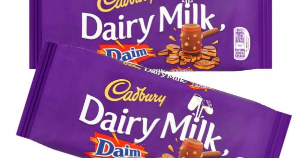 Cadbury Dairy Milk Daim Bar 18 x 120g - Planet Candy - Ireland's ...