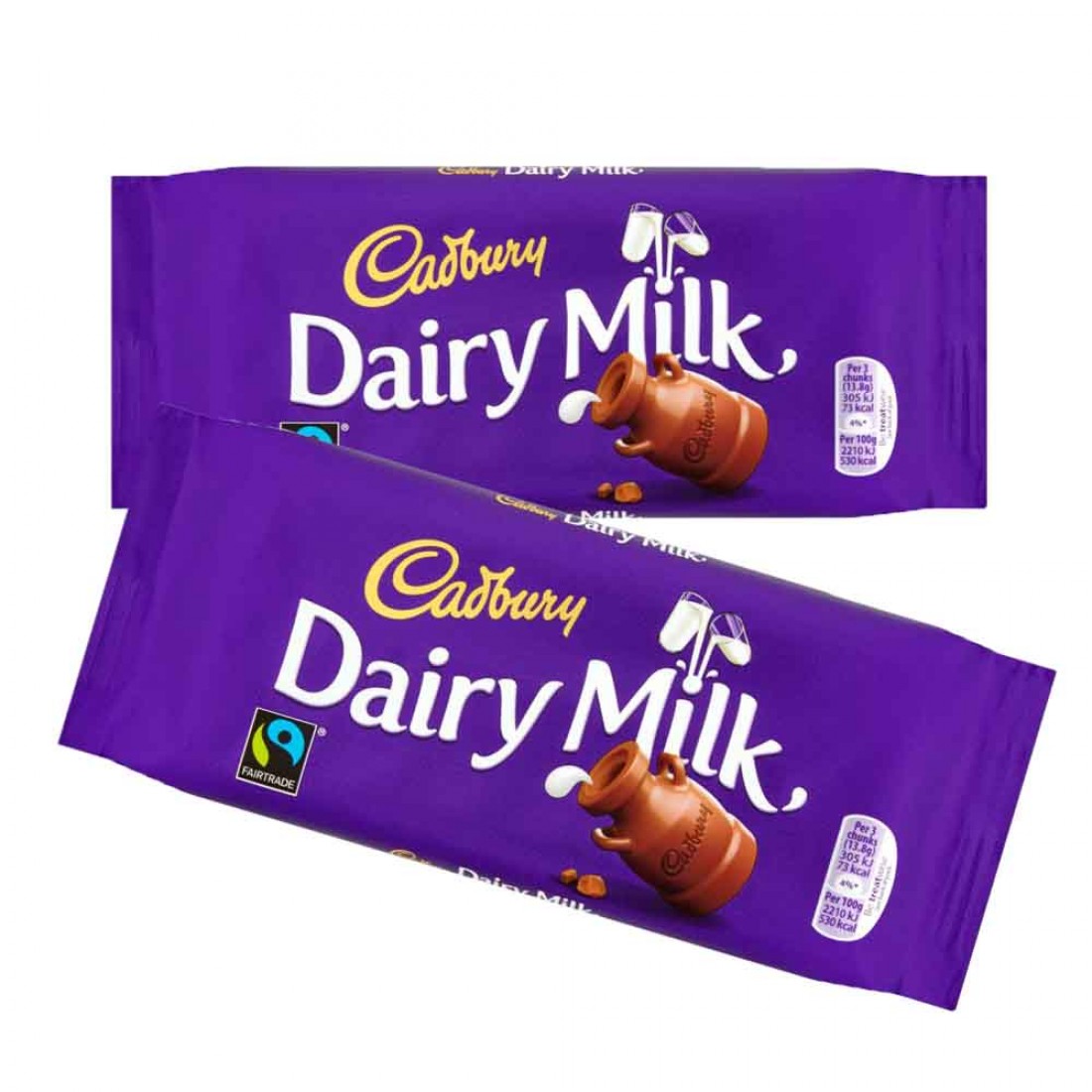 Cadbury Dairy Milk Plain Tablet 21 X 110g - Planet Candy - Ireland's ...