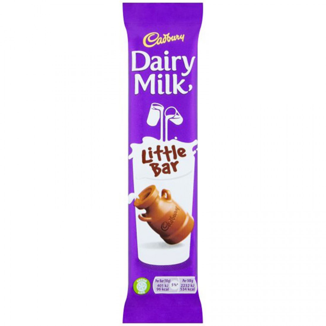 Cadbury Dairy Milk Little Bar 60 x 18g - Planet Candy - Ireland's ...