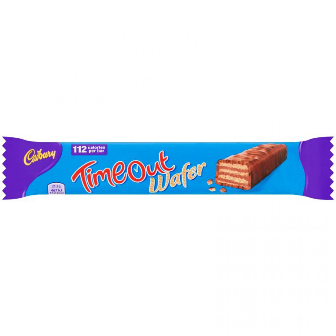 Cadbury Timeout Wafer 40 x 21g - Planet Candy - Ireland's Leading ...