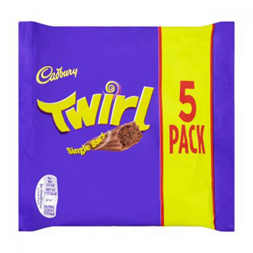 Cadbury Twirl Multipack 20 x 107.5g - Planet Candy Online Sweet Shop