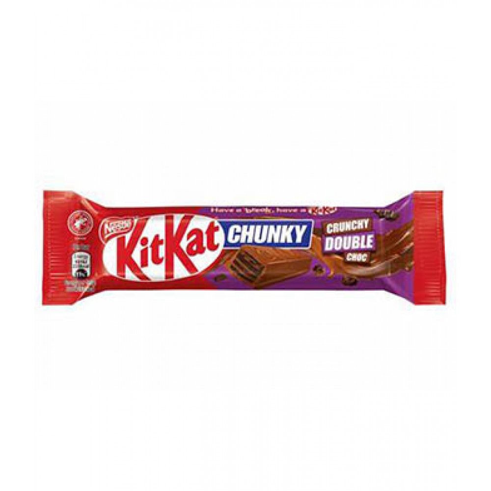 Kit Kat Chunky Double Chocolate 24 x 42g - Planet Candy Online Sweet Shop