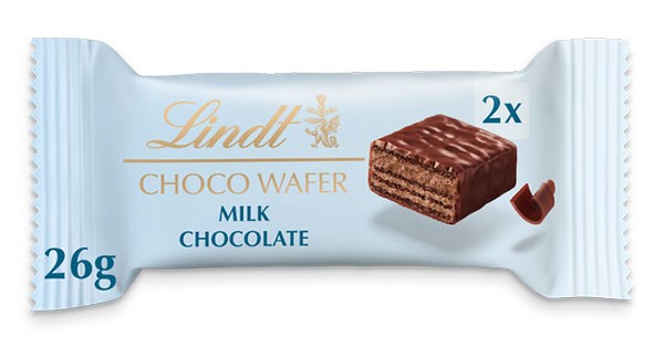 Lindt Choco Wafer Milk Chocolate Treat Pack 20 x 26g - Planet Candy
