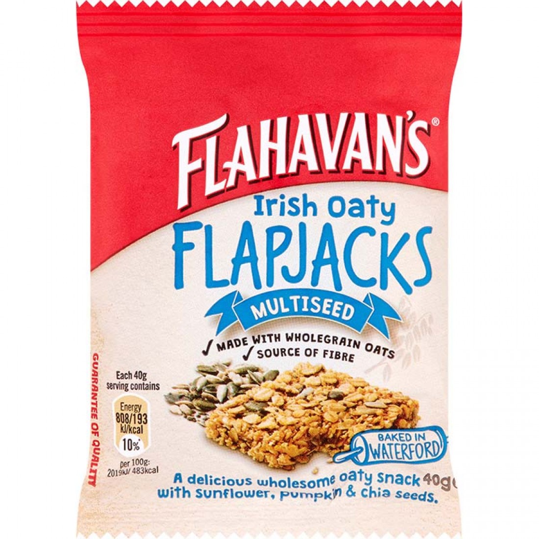 Flahavan's Multi Seed Flapjacks: 24-Piece Box - Planet Candy - Ireland ...