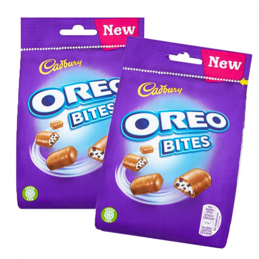 Cadbury Oreo Bites 10 x 100g - Planet Candy - Ireland's Leading Online ...