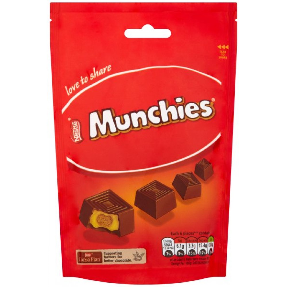 Nestle Munchies 8 x 104g - Planet Candy - Ireland's Leading Online ...