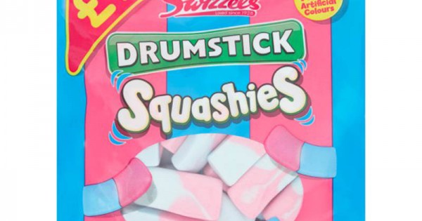Swizzels Bubblegum Drumstick Squashies 32 x 120g - Planet Candy ...