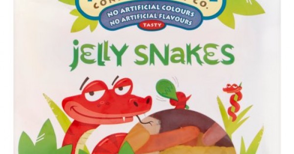 The Natural Confectionery Co. Jelly Snakes 10 x 110g - Planet Candy ...