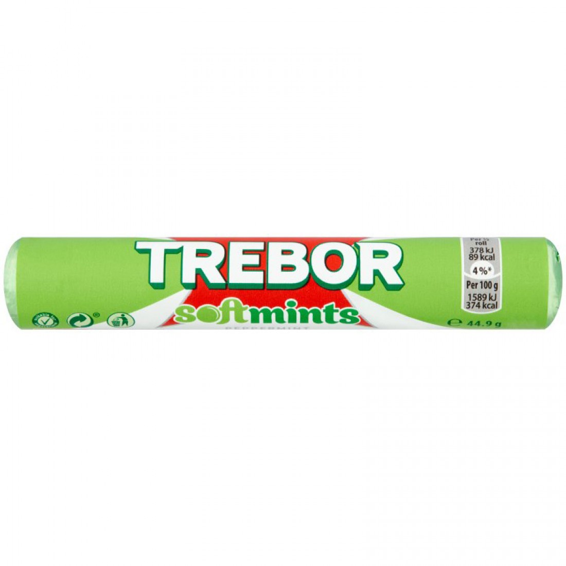 Trebor Softmints Peppermint 40 x 45g - Planet Candy - Ireland's Leading ...
