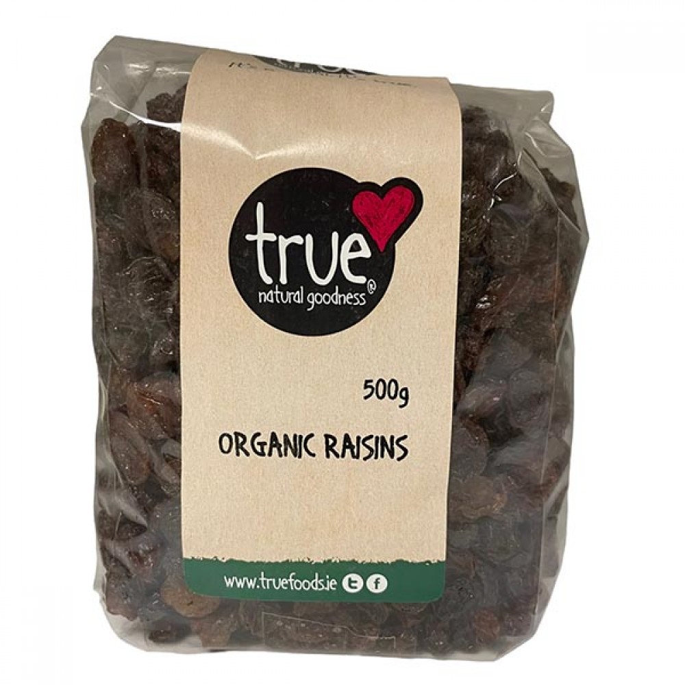 Organic Raisins 6 x 500g - Planet Candy Online Sweet Shop