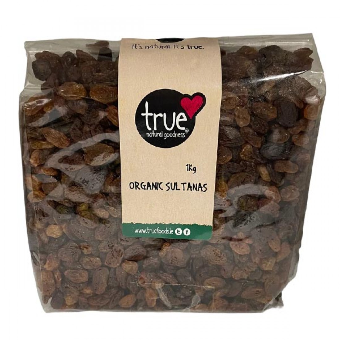 Organic Sultanas 6 x 1kg - Planet Candy Online Sweet Shop