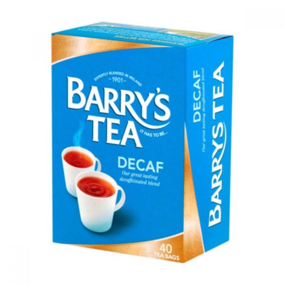 Barry’s Tea Decaf Tea Bags 40 Pack x 6 - Planet Candy Online Sweet Shop