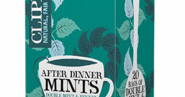 Clipper After Dinner Mints Tea Mint & Fennel 20 Bags x 4 - Planet Candy