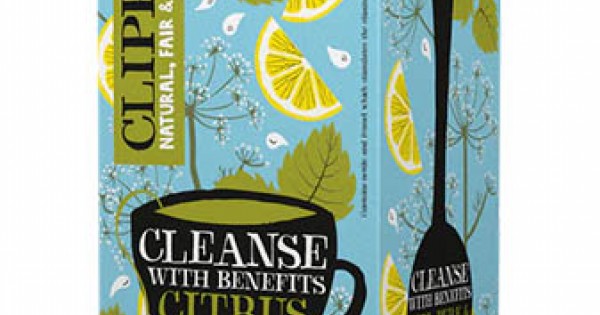 Clipper Organic Cleanse Tea 20 Bags x 4