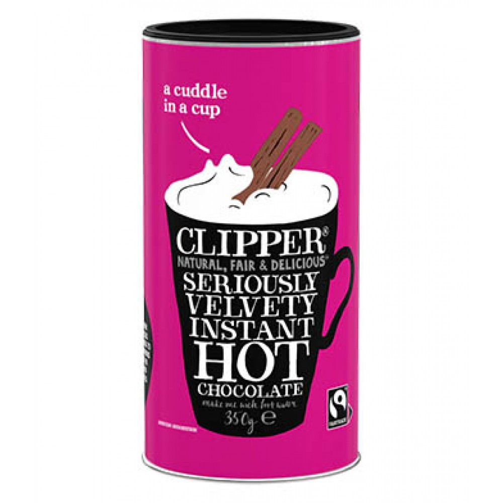 Clipper Instant Hot Chocolate 6 x 350g - Planet Candy Online Sweet Shop
