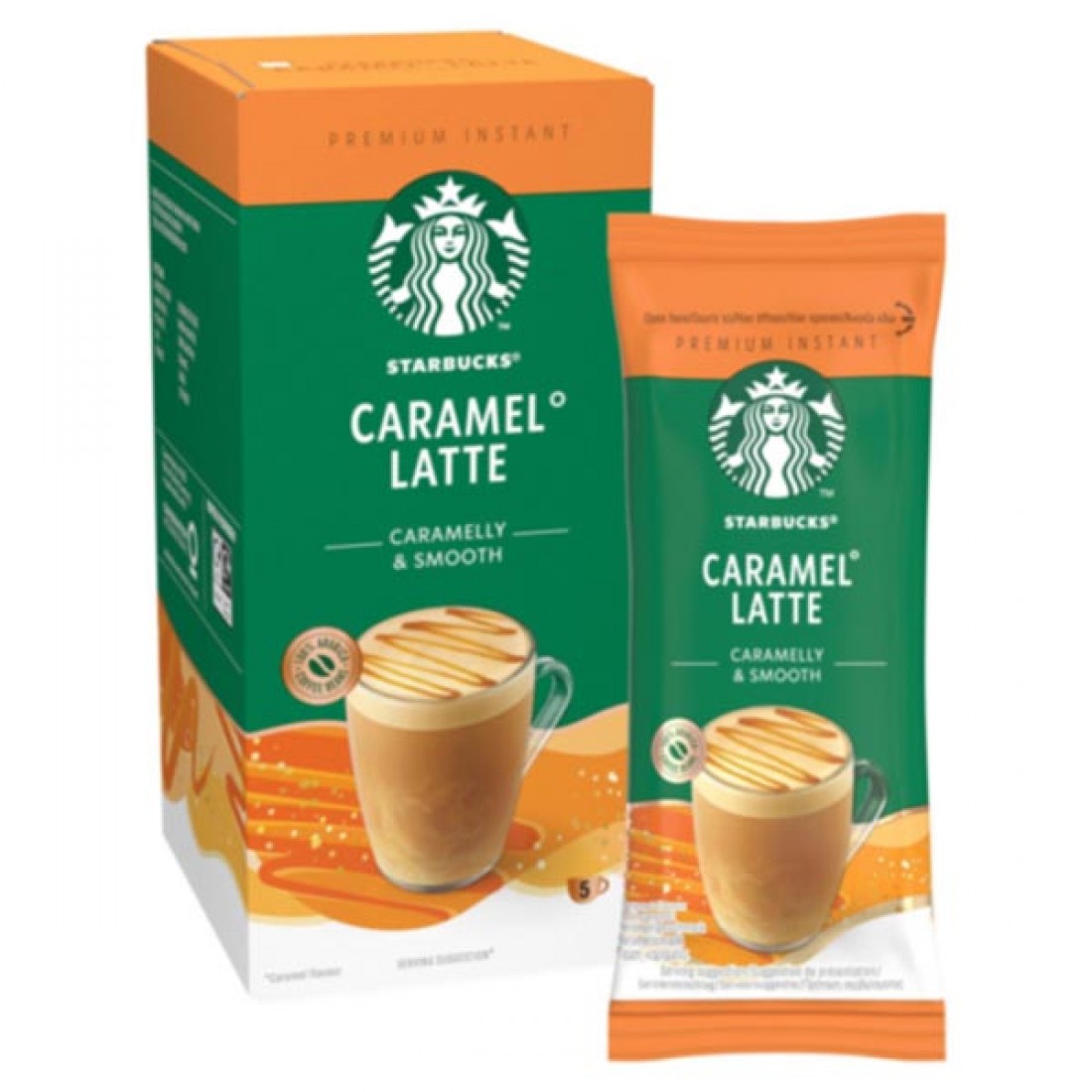 Starbucks Caramel Latte Sachets 30 Pack - Planet Candy Online Sweet Shop