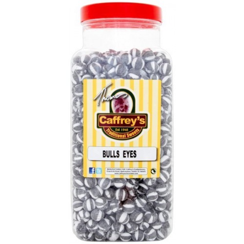 Bulls Eyes 3kg Jar - Planet Candy - Ireland's Leading Online Sweet Shop