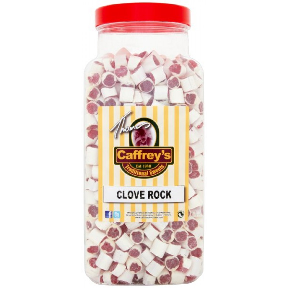 Caffrey's Clove Rock 3kg Jar - Planet Candy - Ireland's Leading Online ...