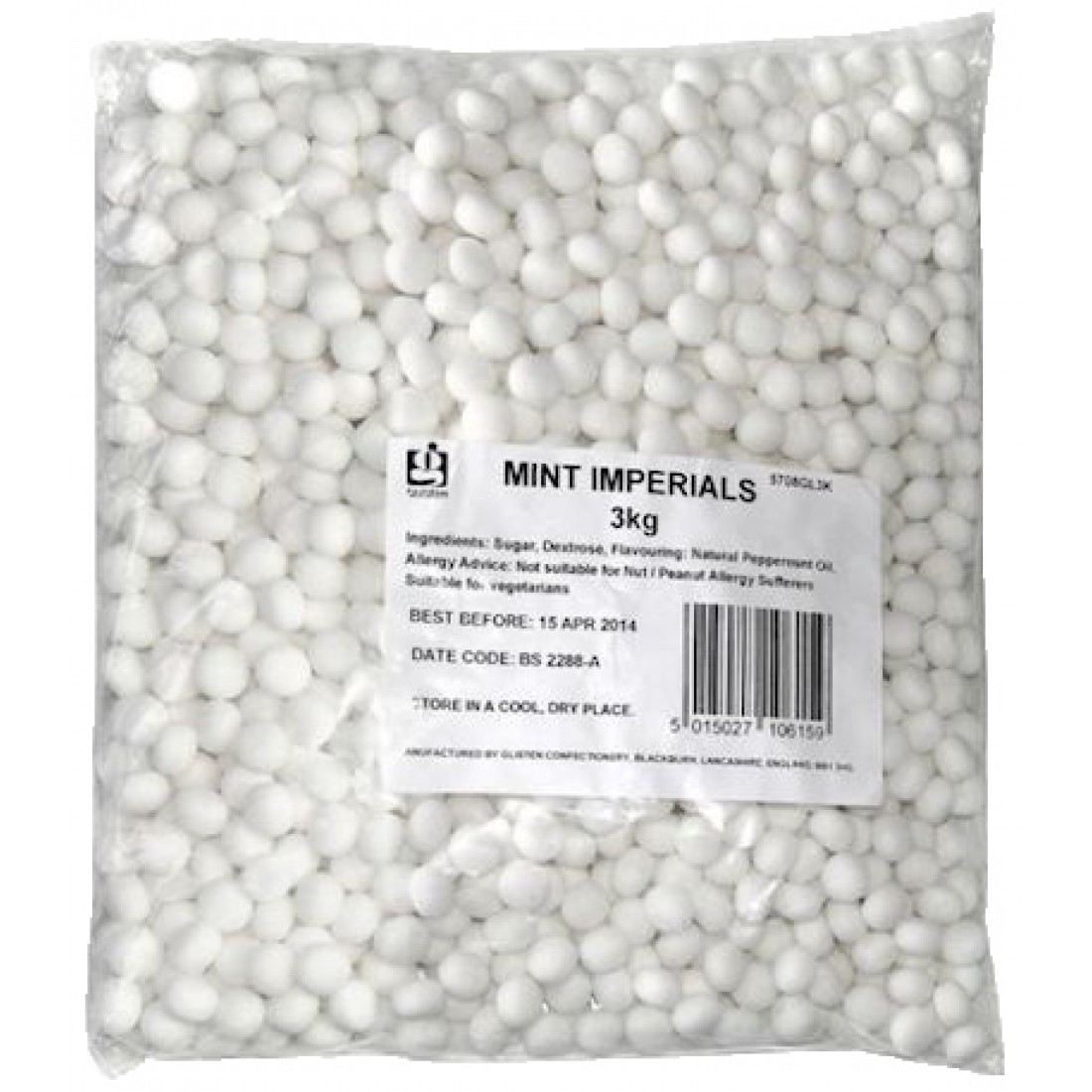 Mint Imperials 3kg Bag - Planet Candy - Ireland's Leading Online Sweet Shop