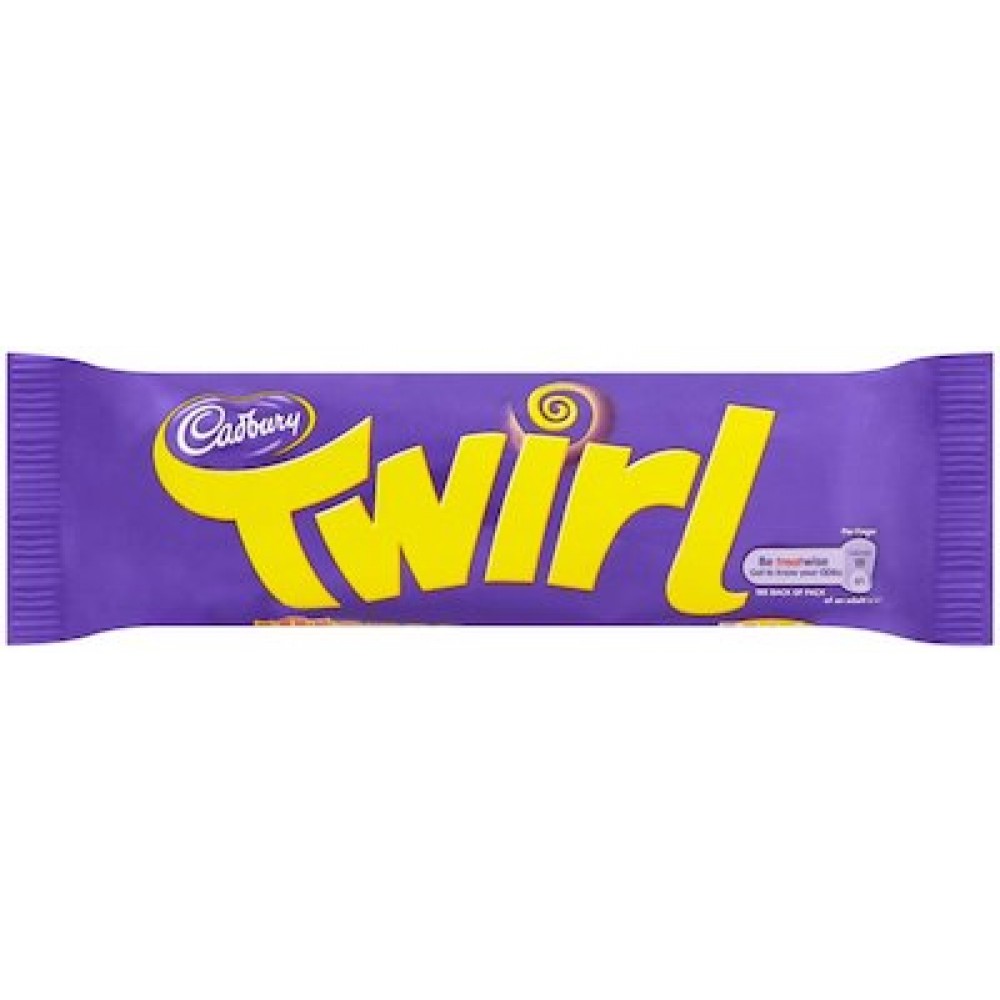 Cadbury Twirl 48 x 43g - Planet Candy - Ireland's Leading Online Sweet Shop