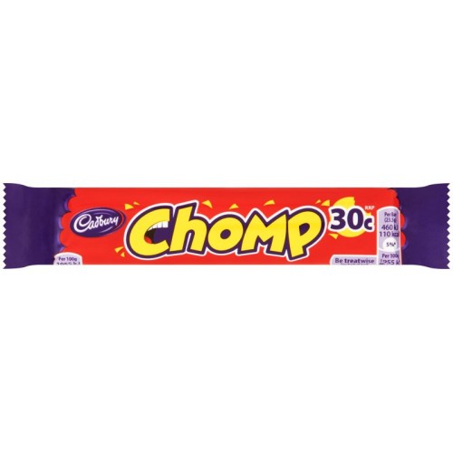 Cadbury Chomp 60 x 23g - Planet Candy - Ireland's Leading Online Sweet Shop