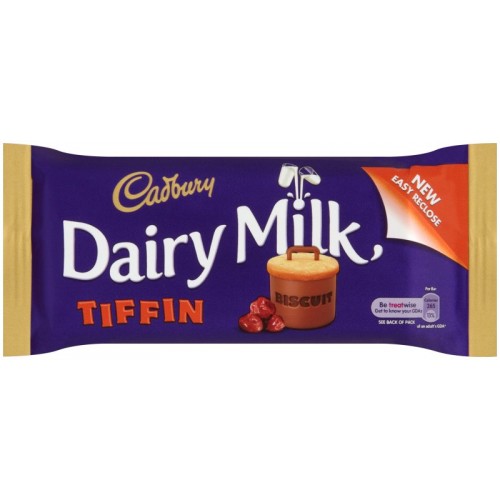 Cadbury Dairy Milk Tiffin: 48-Piece Box - Planet Candy - Ireland's ...