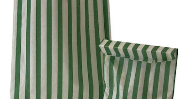 Green Stripe Candy Bag | 100 Pack - Planet Candy - Ireland's Leading ...