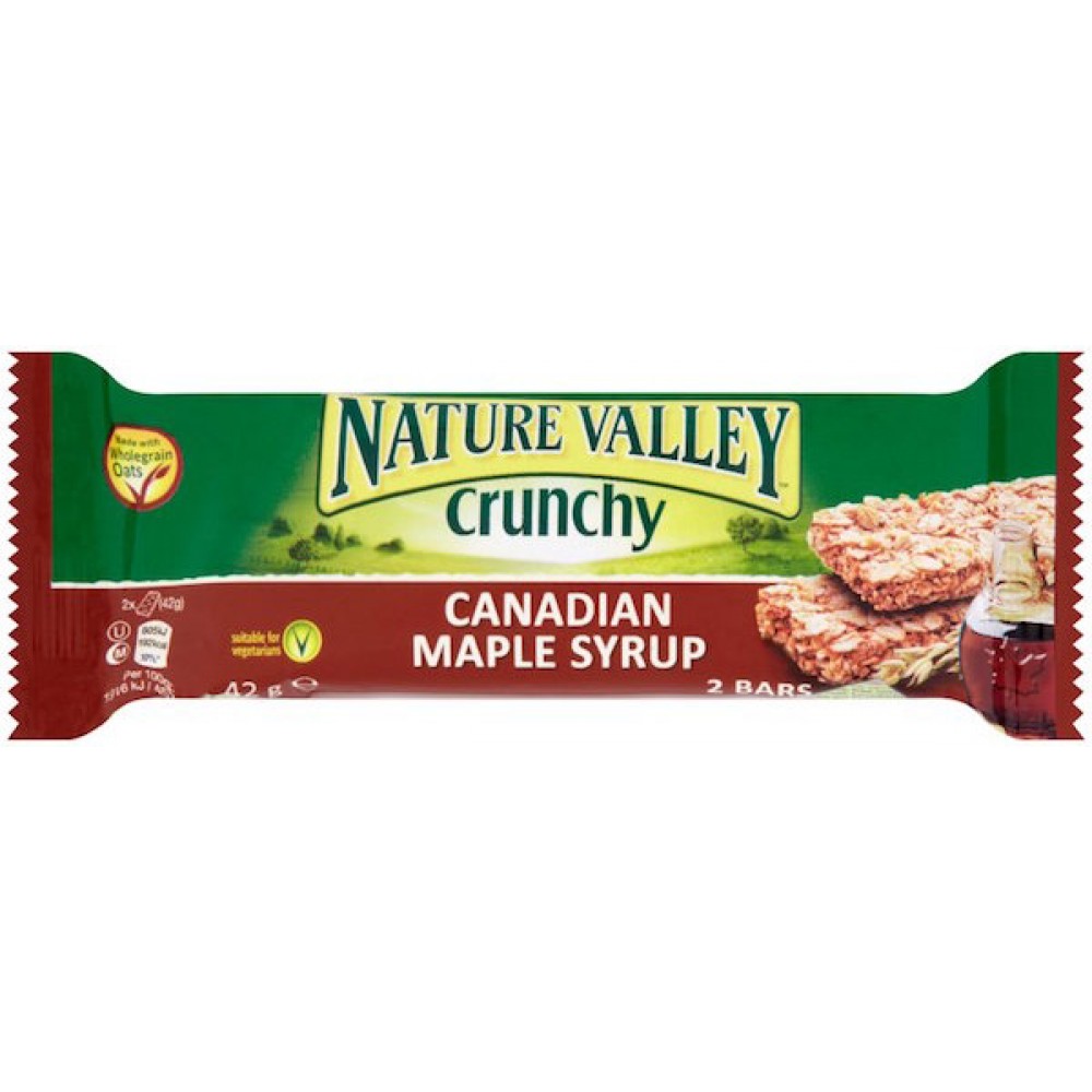 Nature Valley Maple Syrup Bar 18 x 42g - Planet Candy - Ireland's ...
