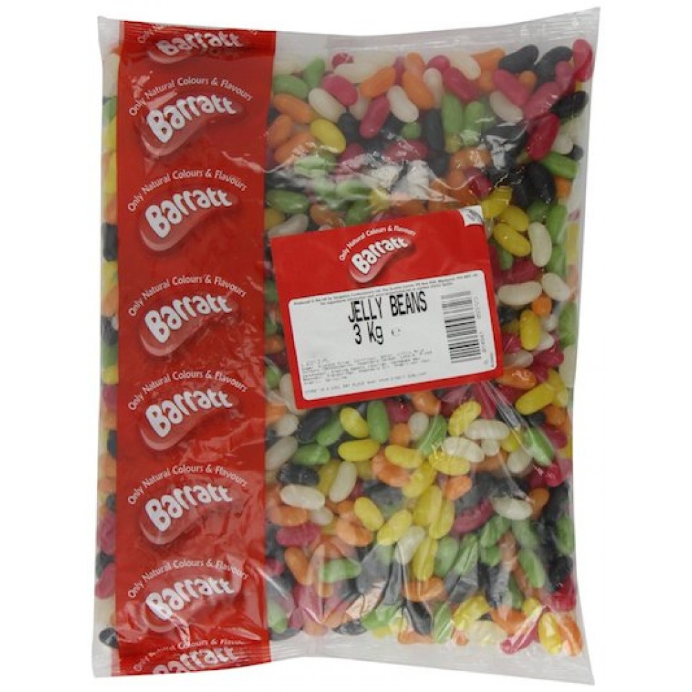 Barratt Jelly Beans 3kg Bag - Planet Candy - Ireland's Leading Online ...