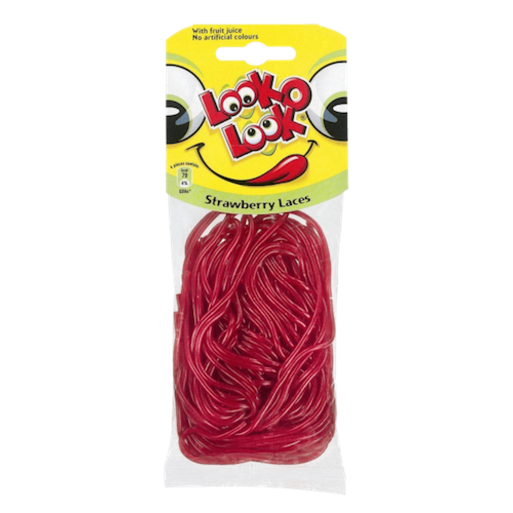 Strawberry Laces Pack 15 x 115g - Planet Candy - Ireland's Leading ...